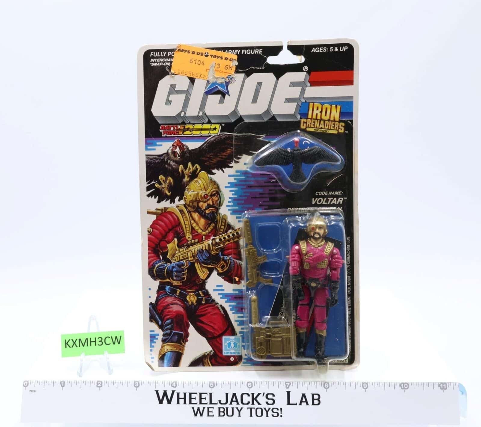 Voltar GI Joe Iron Grenadiers 1987 Hasbro Vintage Action Figure NEW ...