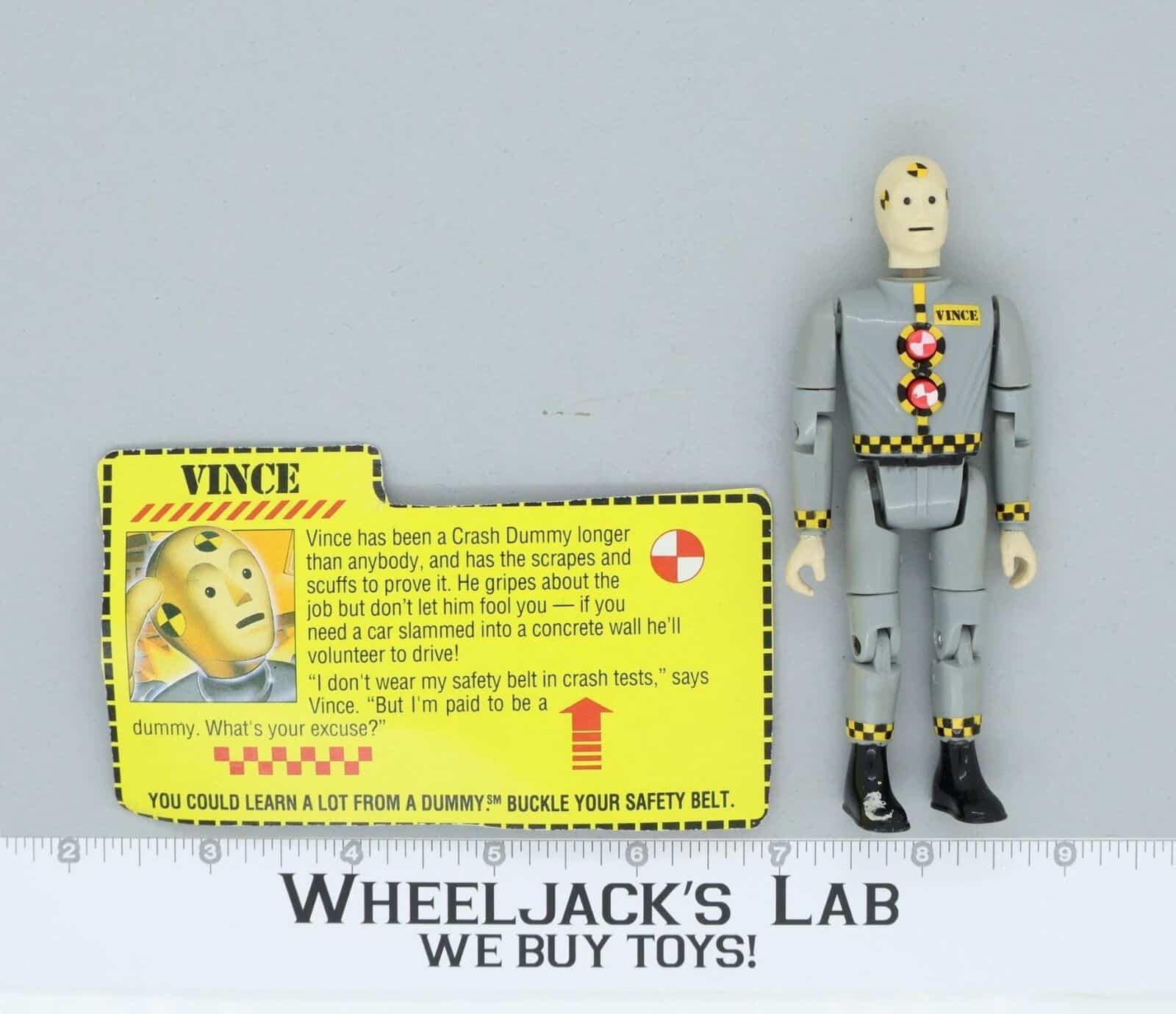 Vince 100% Complete The Incredible Crash Dummies 1992 Tyco Action ...