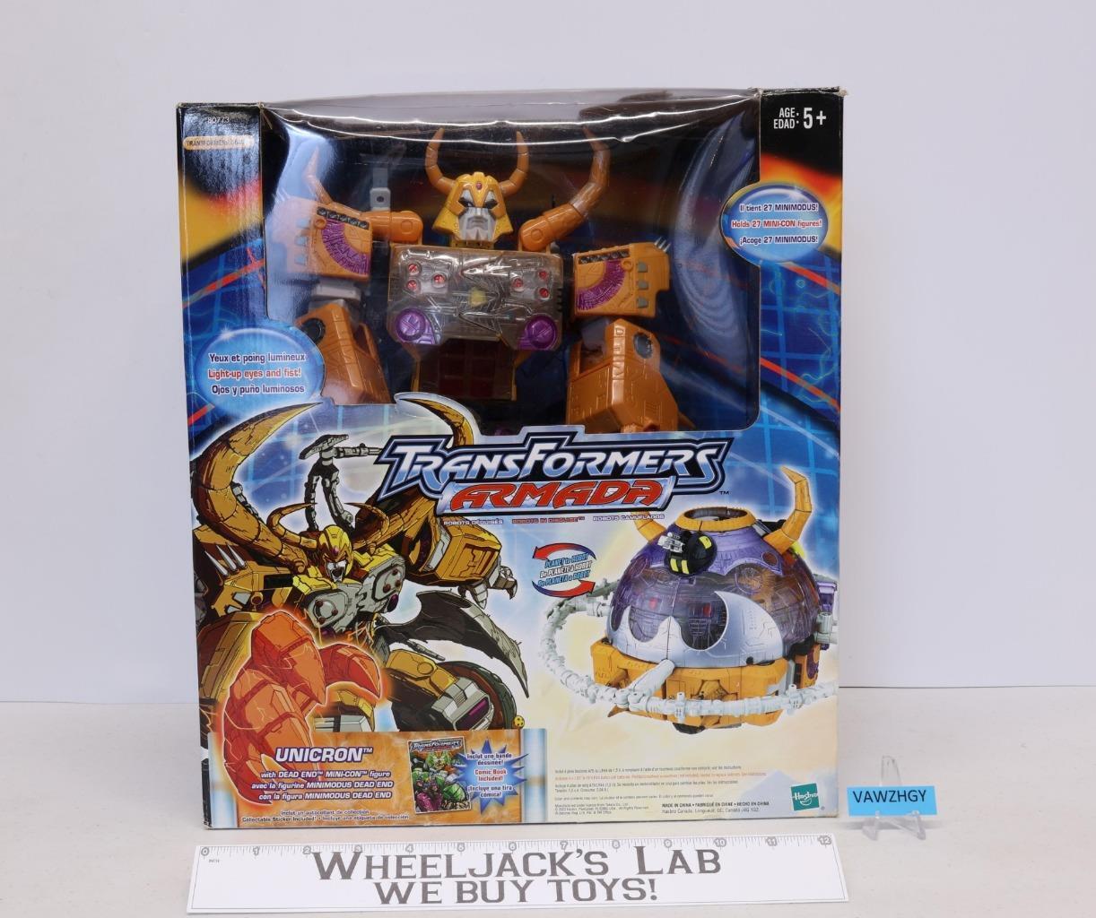 Unicron Universe Armada 100% Complete 2003 Hasbro Transformers Action ...