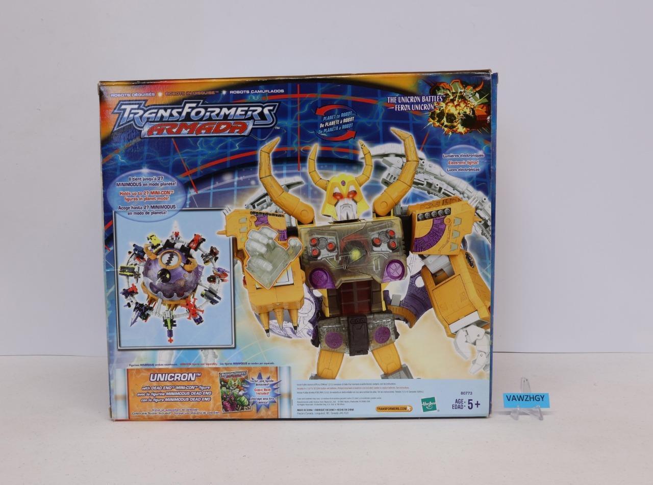 Unicron Universe Armada 100% Complete 2003 Hasbro Transformers Action ...
