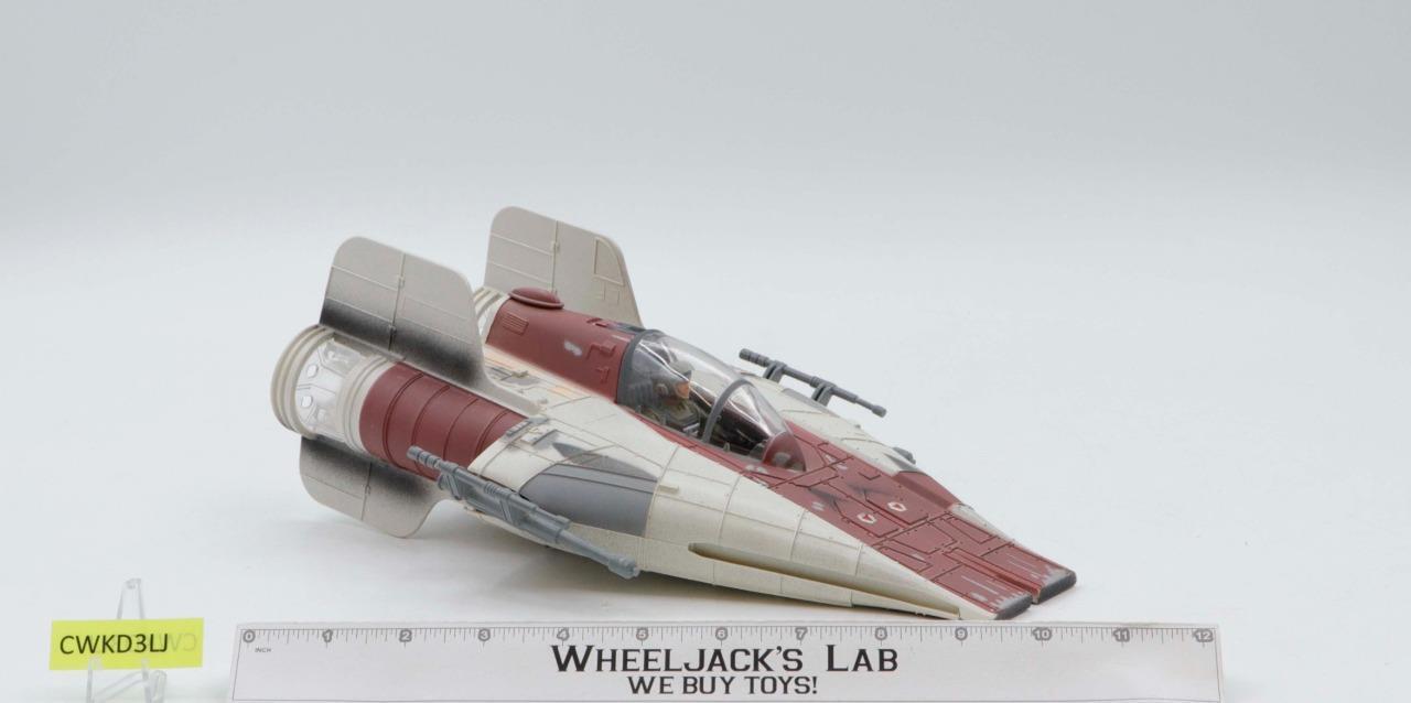 A-Wing Fighter Complete Star Wars POTF 1997 Hasbro Action Figure ...