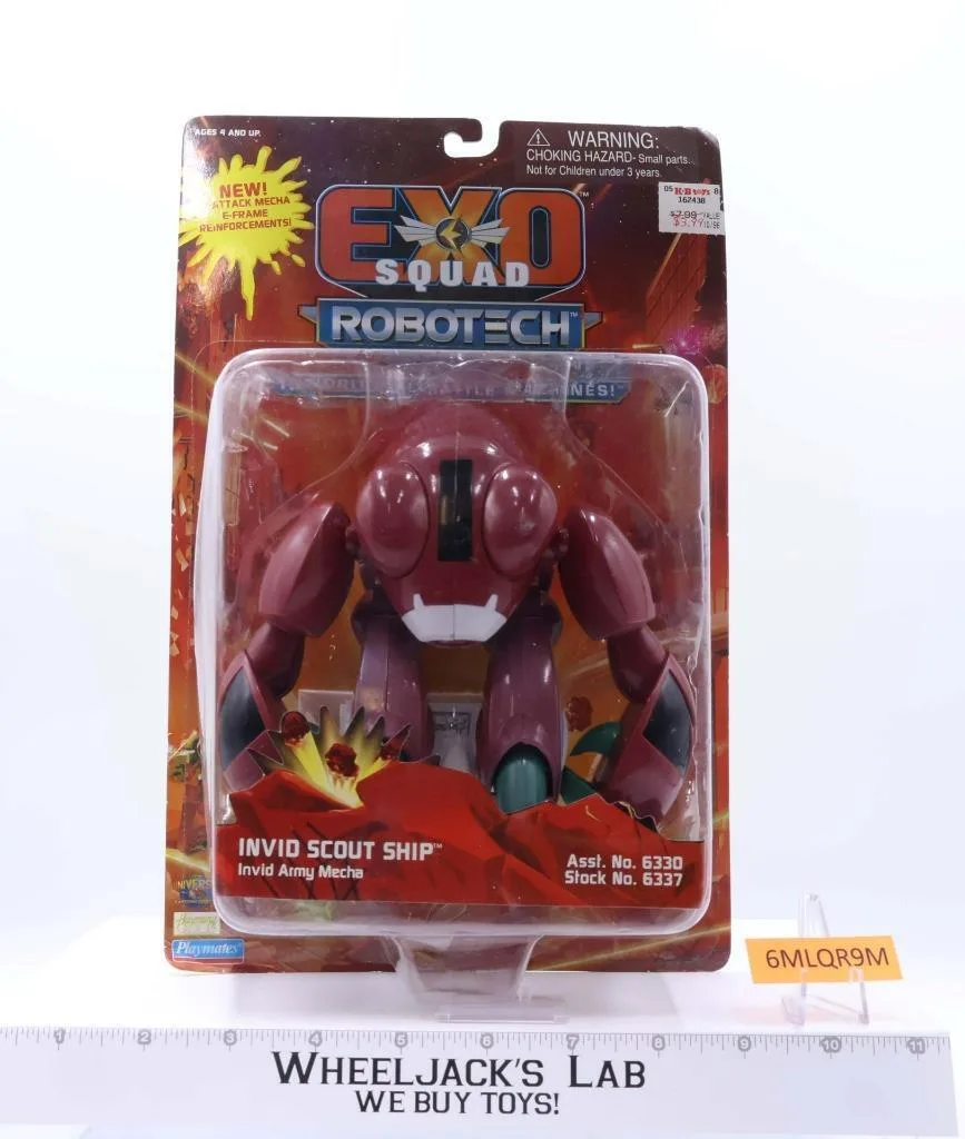Invid Scout Ship Exo Squad Robotech 1994 Playmates Action Figure NEW ...