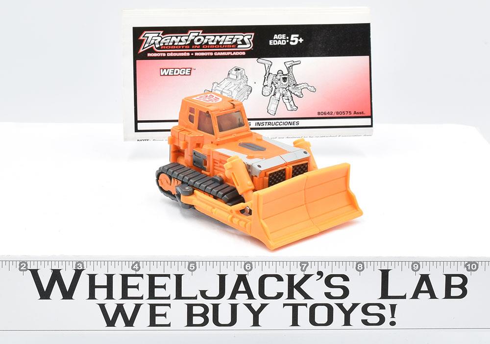 Wedge Orange Bulldozer Complete RID Hasbro Transformers 2001 ...