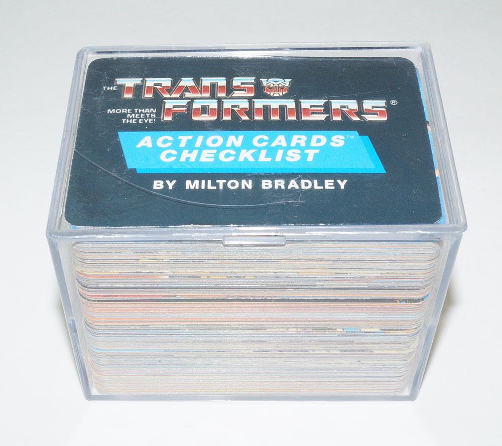 Transformers Action Trading Cards Full Complete Set 1-192 1985 G1 ...