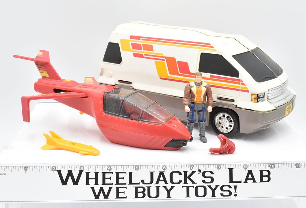 Slingshot Ace Riker 100% Complete Action Figure Vehicle MASK Vintage ...