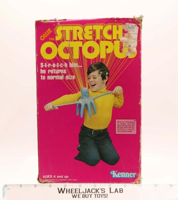 Stretch Octopus Ollie ORIGINAL Syrup Stretch Armstrong 1979 Kenner ...