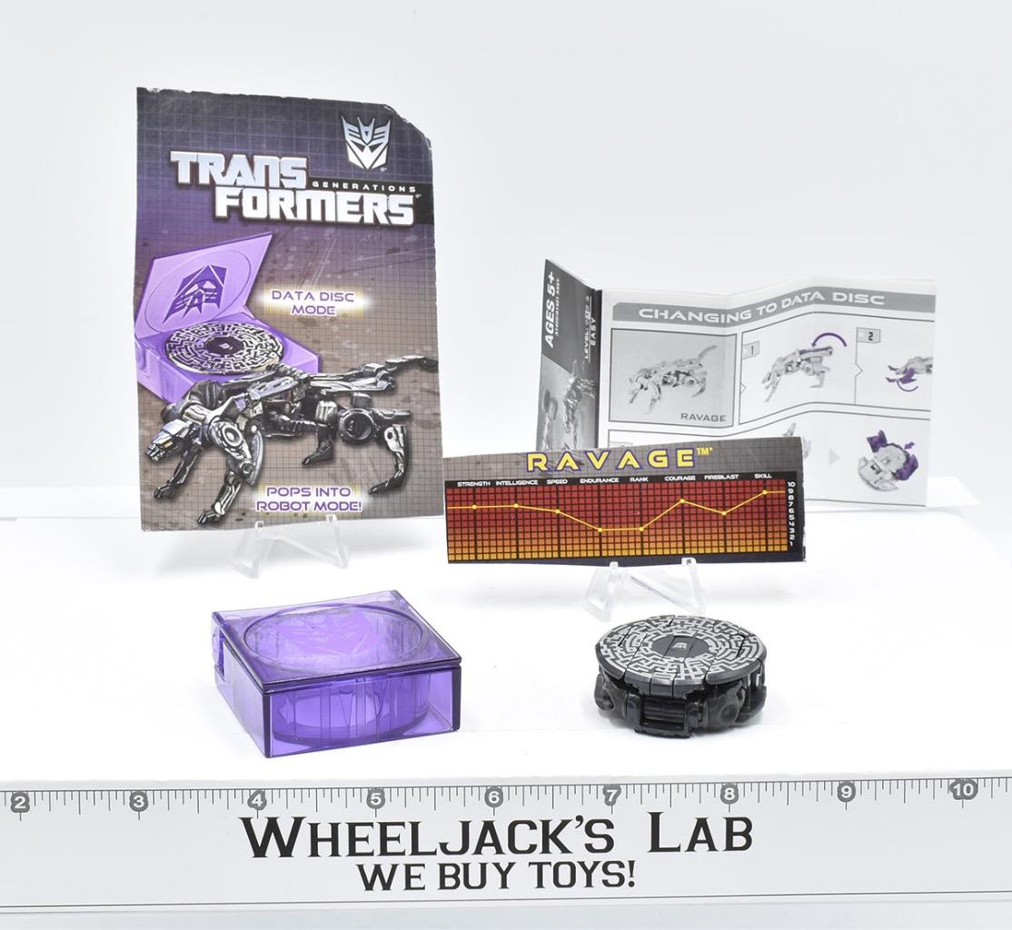 Ravage 100% Complete Data Disc Generations FOC Transformers Action ...