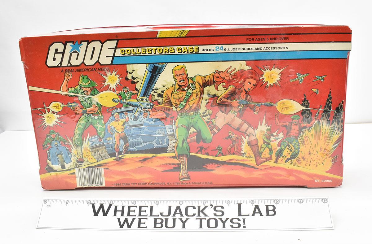 Official Collector Display Case w Trays 1984 Vintage GI Joe Cobra Tara ...