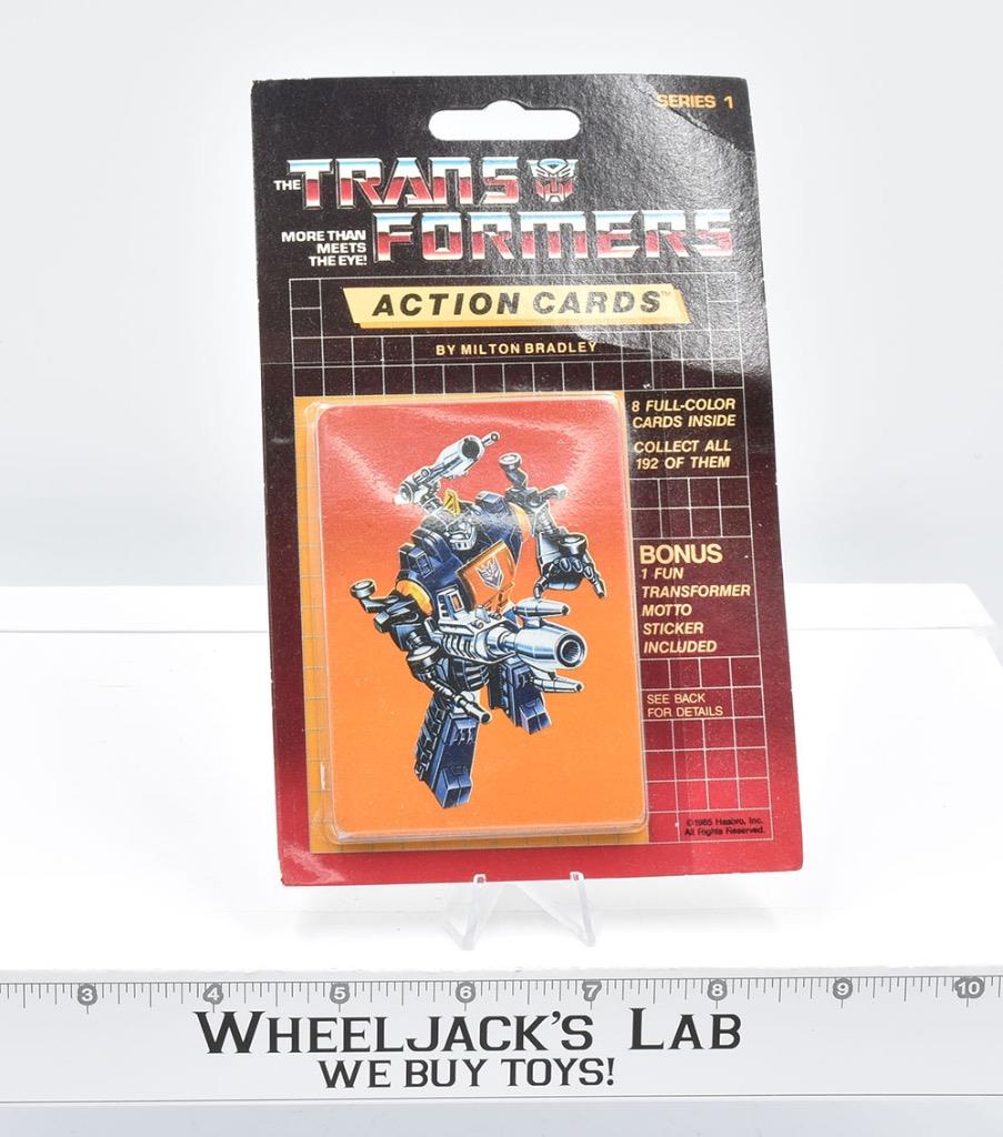 Bombshell Sealed Pack Card #114 Transformers Trading Action Cards 1985 ...