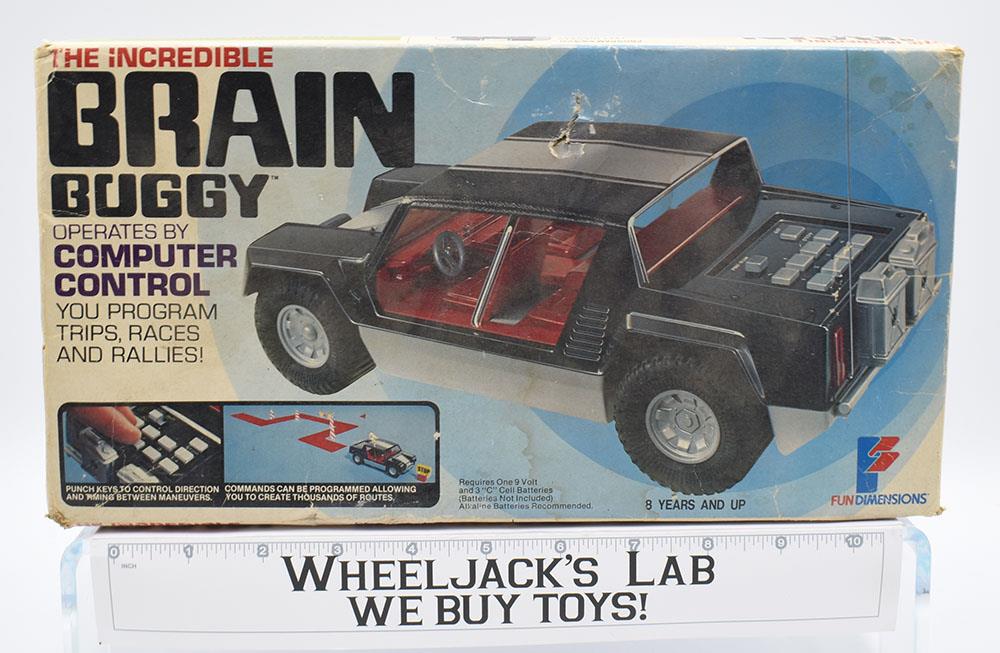 The Incredible Brain Buggy Computer Control Programmable Car 1979 ...