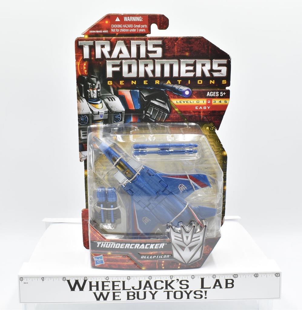 Thundercracker Generations Deluxe 2010 Misb Mosc Hasbro Transformers Wheeljacks Lab