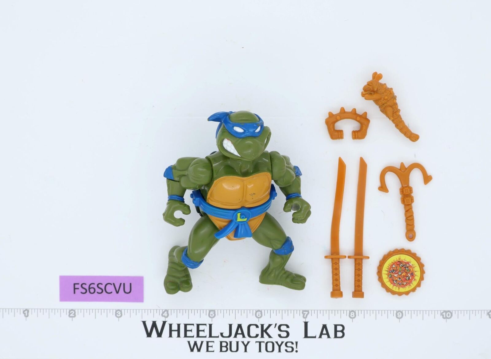 Storage Shell Leonardo 1990 TMNT Teenage Mutant Ninja Turtle Playmates ...