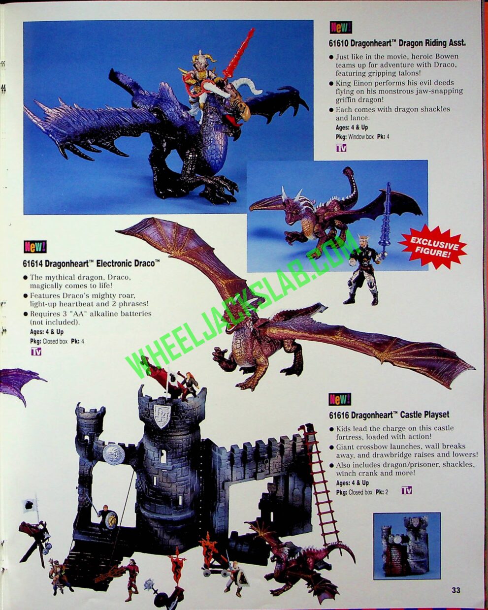 1996 Hasbro Toy Fair Catalog - Wheeljack's Lab