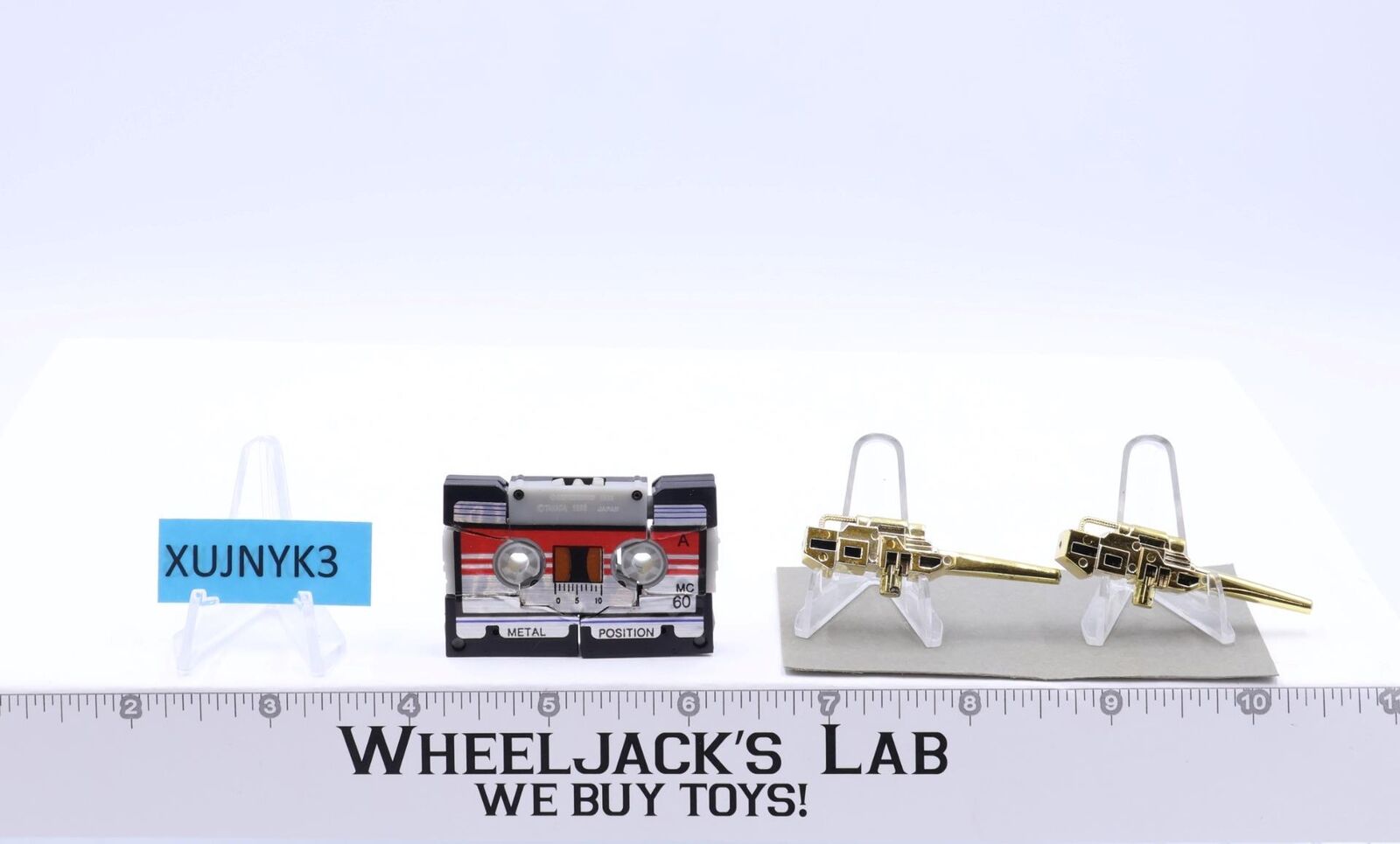 Rewind GOLD 100% Complete Vintage 1986 G1 Transformers Hasbro Action ...