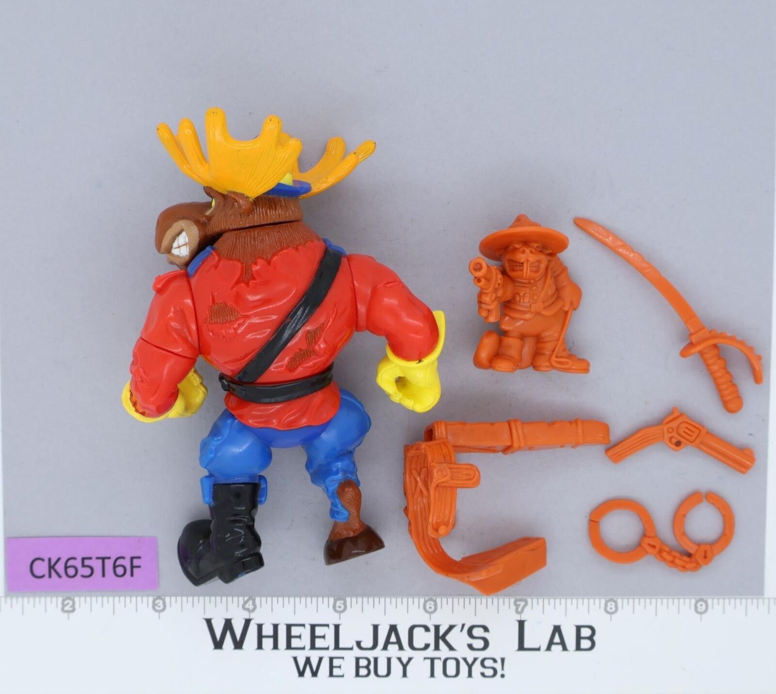 Monty Moose 100% Complete Teenage Mutant Ninja Turtle TMNT 1992 ...