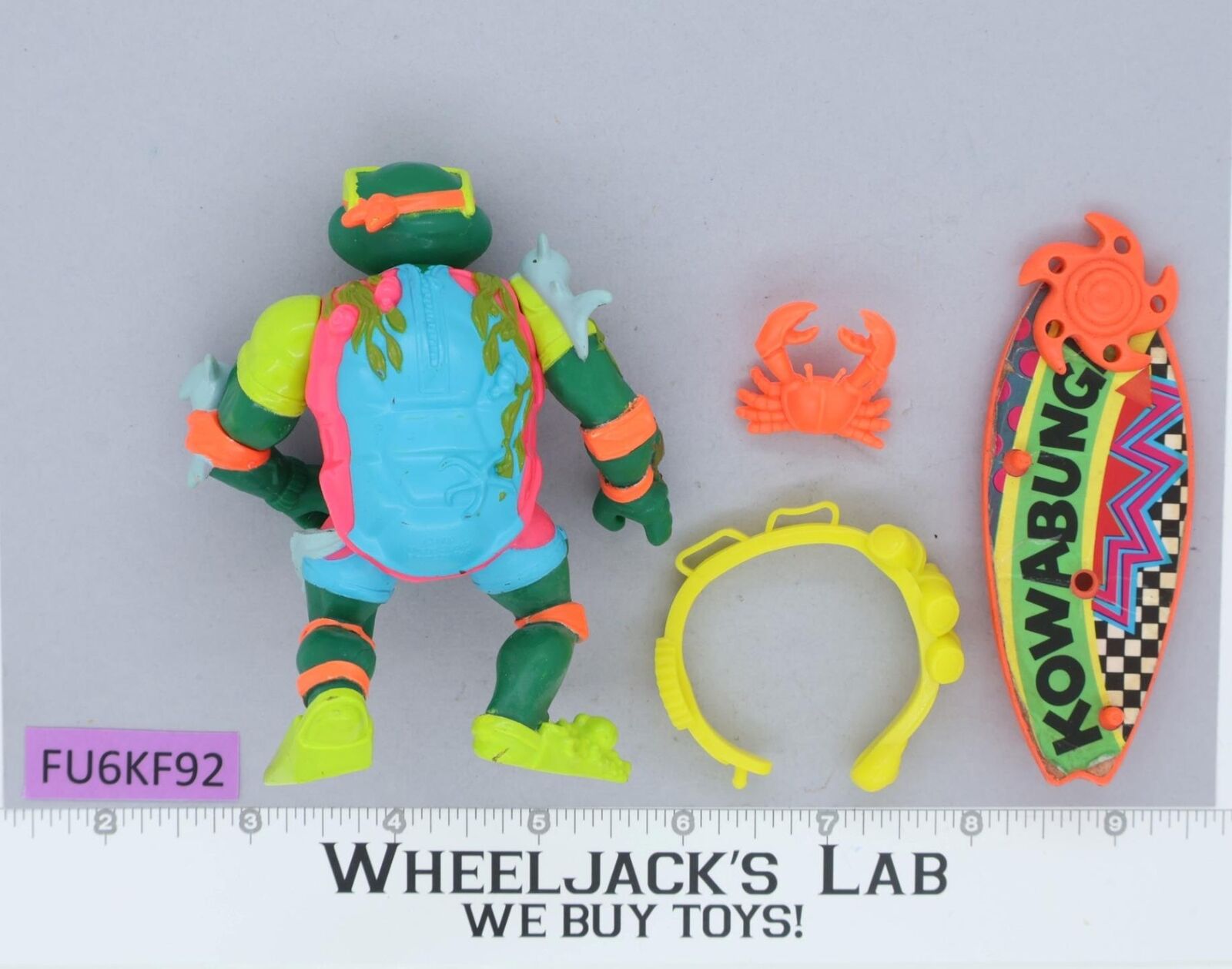 Sewer Surfer Mike 100% Complete Teenage Mutant Ninja Turtles TMNT ...