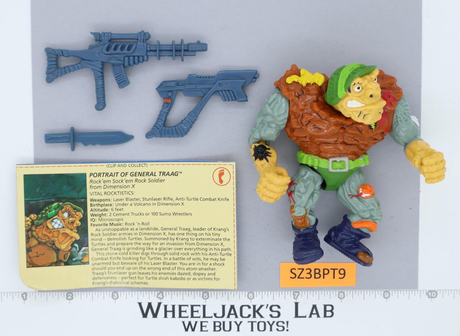 General Traag 100% Complete Teenage Mutant Ninja Turtles TMNT Playmates ...