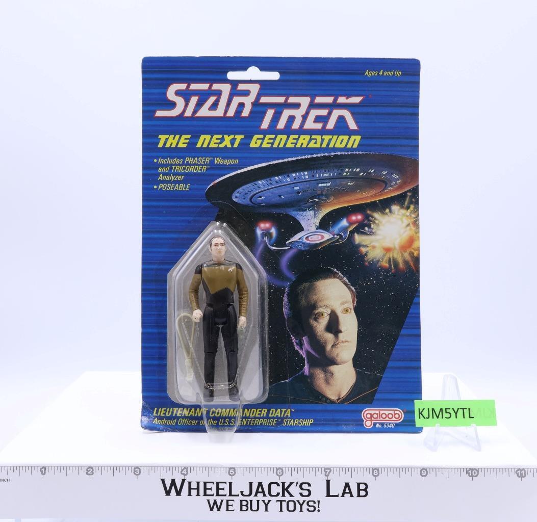 Lieutenant Commander Data Star Trek The Next Generation 1988 Galoob NEW ...