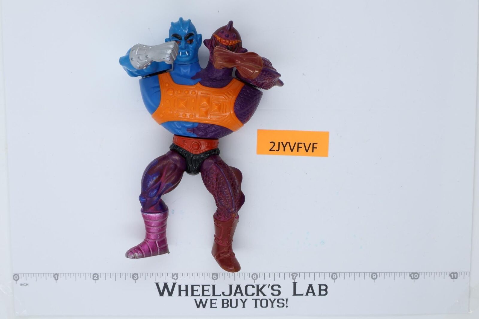 Two Bad He-Man Masters Of The Universe MOTU Mattel 1985 Vintage Action ...