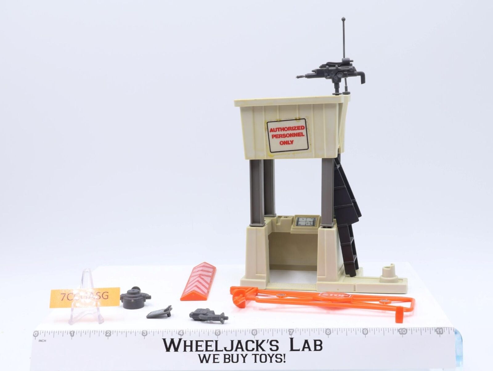 Check Point Alpha Battle Station Complete G.I. Joe 1985 Hasbro Action ...