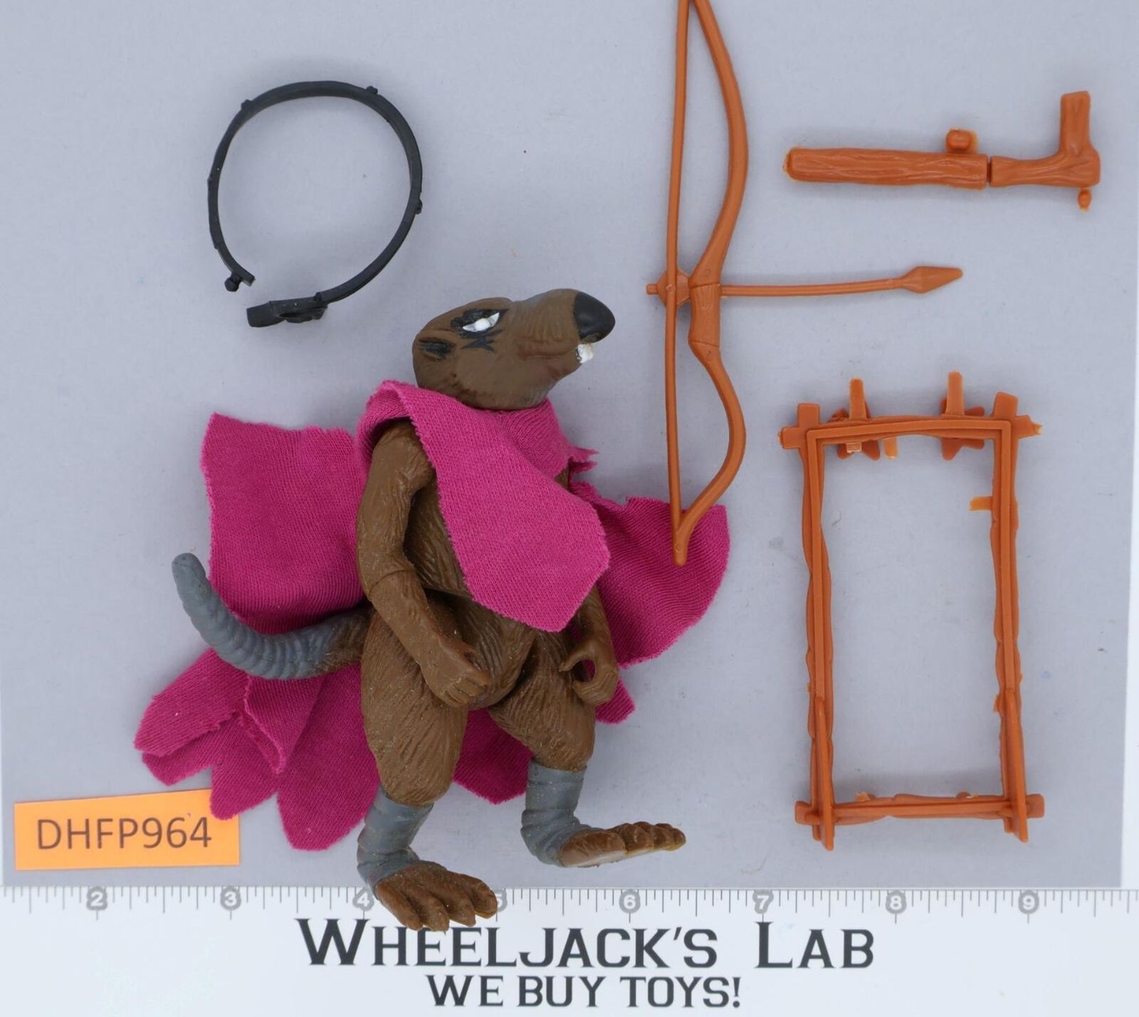 Splinter SOFT HEAD 100% Complete Teenage Mutant Ninja Turtles 1988 ...