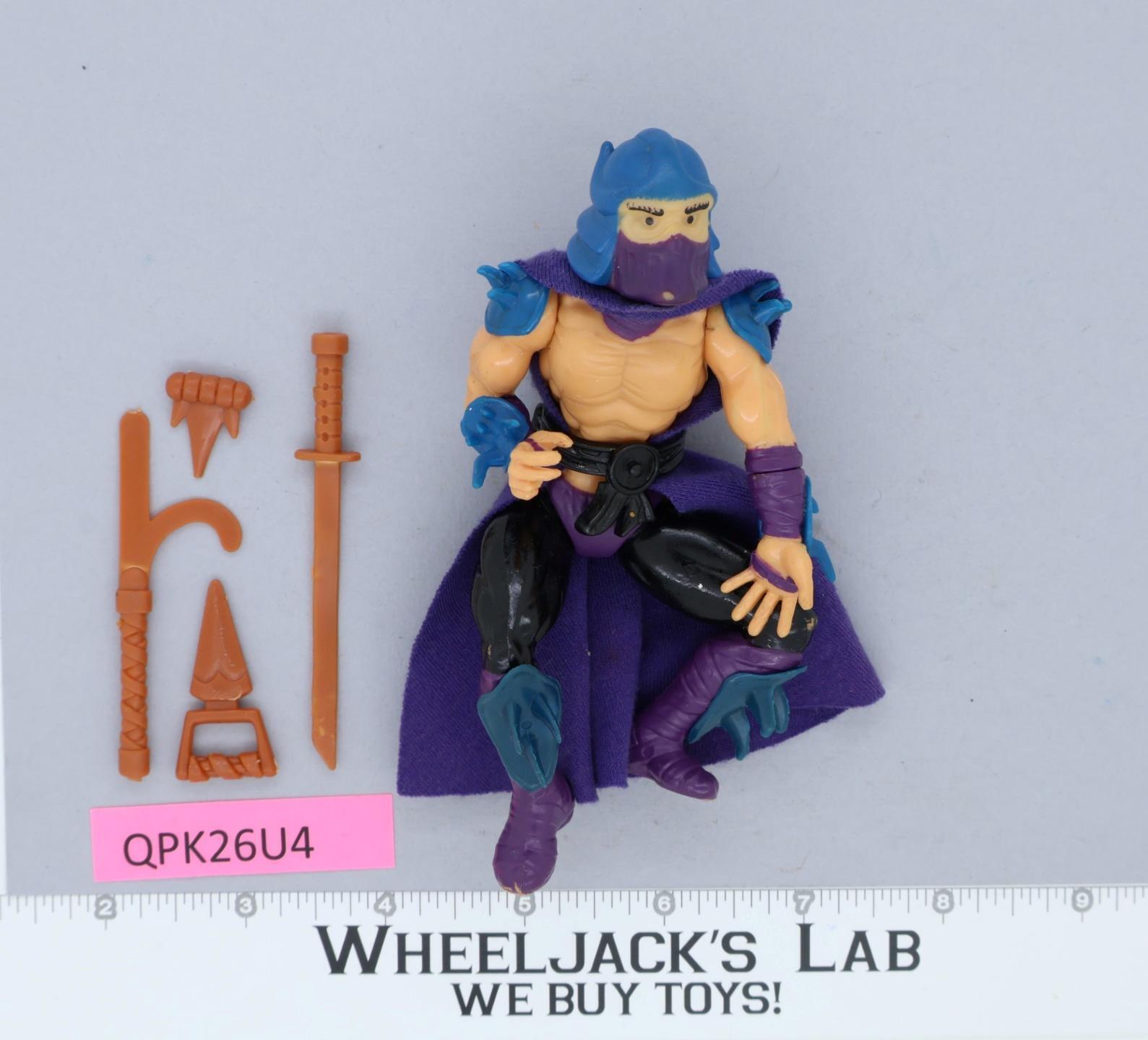 Shredder SOFT HEAD Teenage Mutant Ninja Turtles TMNT 1988 Playmates ...