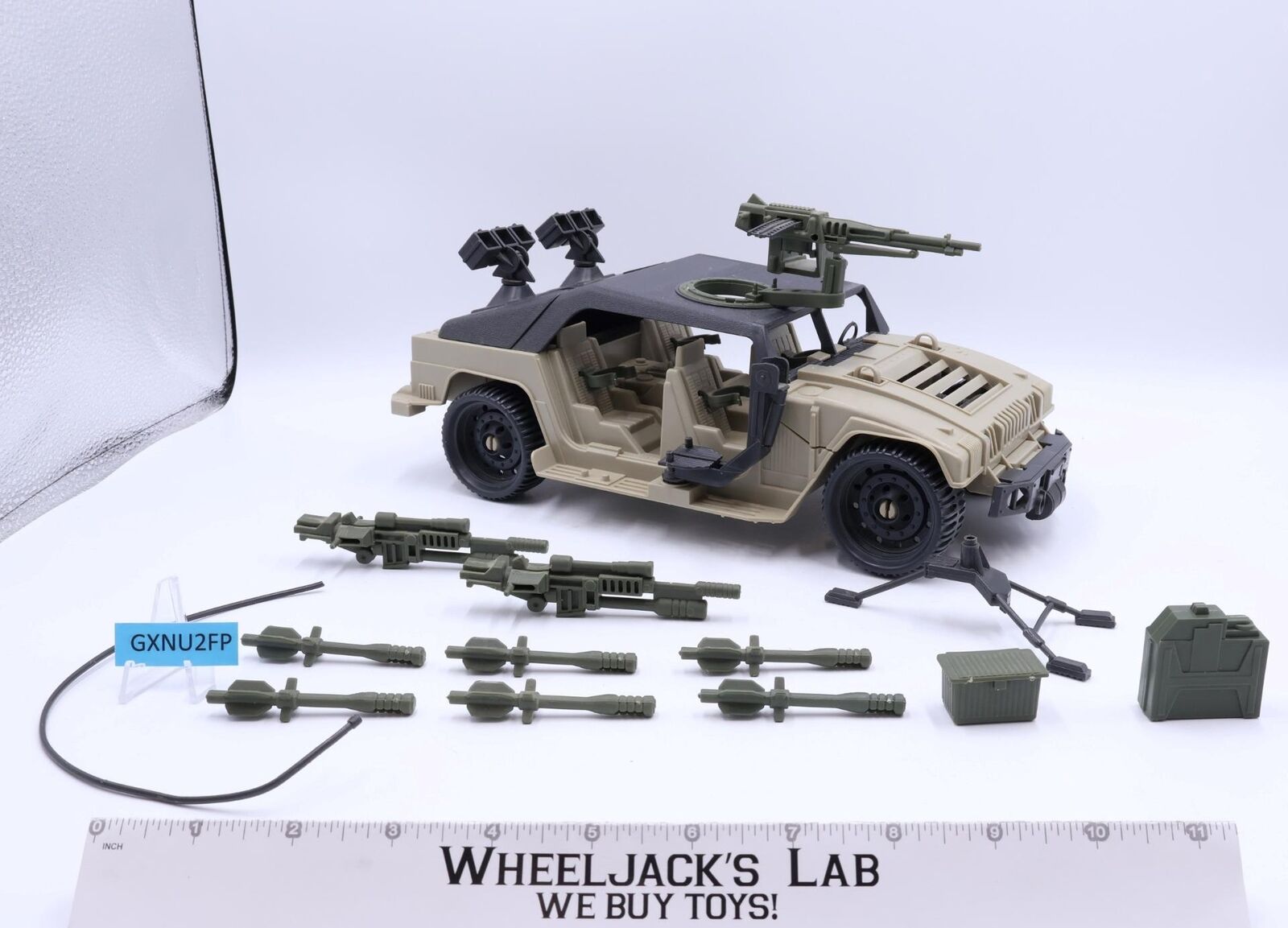Hammer Humvee G.I. Joe 1990 Hasbro Vintage Action Figure Vehicle ...