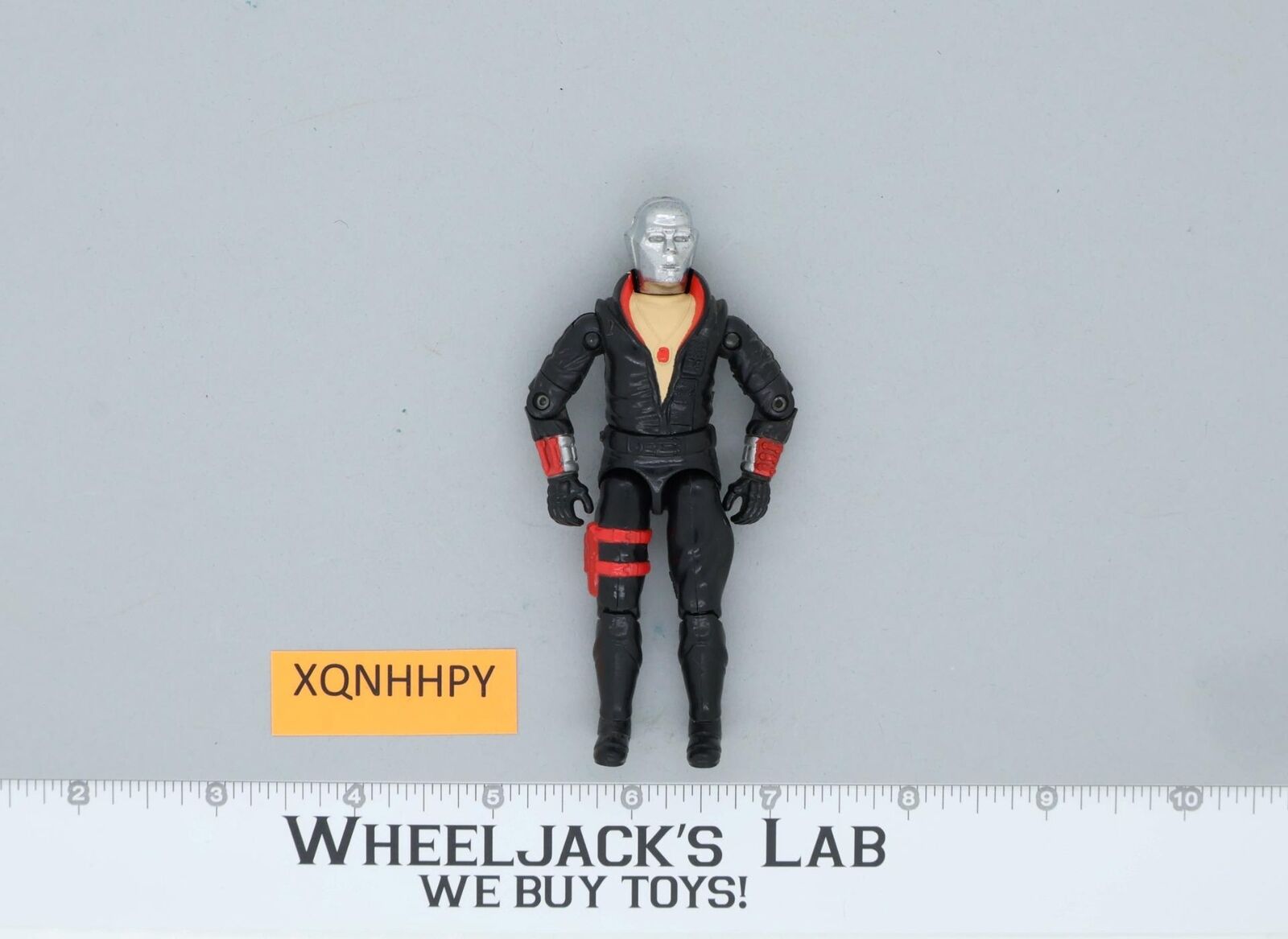 Destro V1 G.I. Joe 1983 Hasbro Vintage Action Figure - Wheeljack's Lab