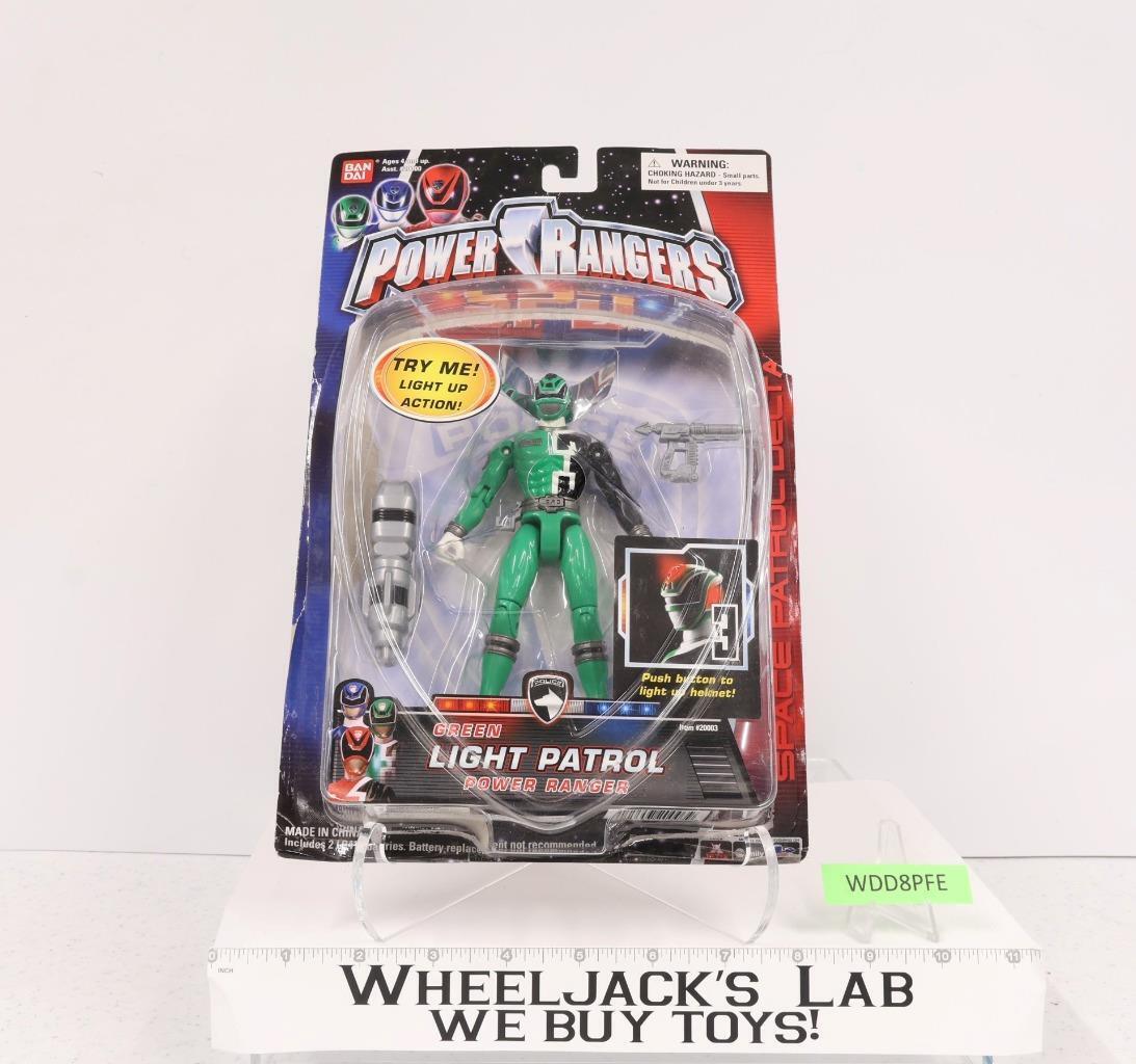 Green Light Patrol Ranger 100% Complete Power Rangers SPD 2004 Bandai ...