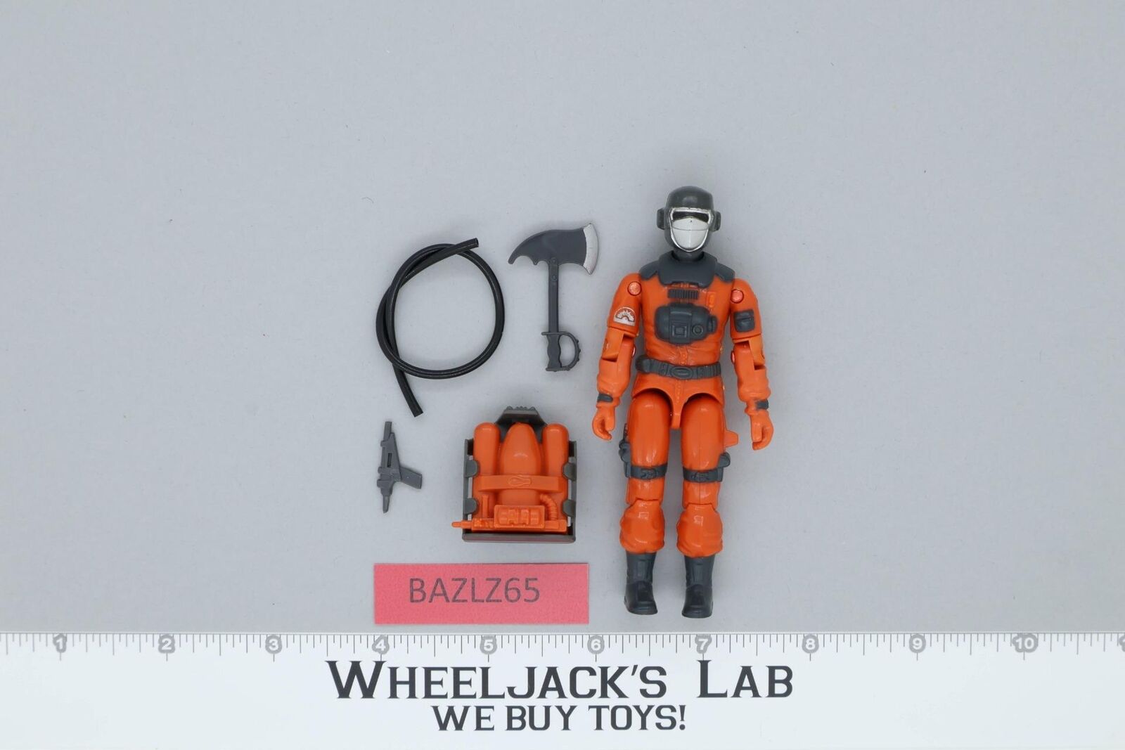 Barbecue V1 100% Complete G.I. Joe 1985 Hasbro Vintage Action Figure ...