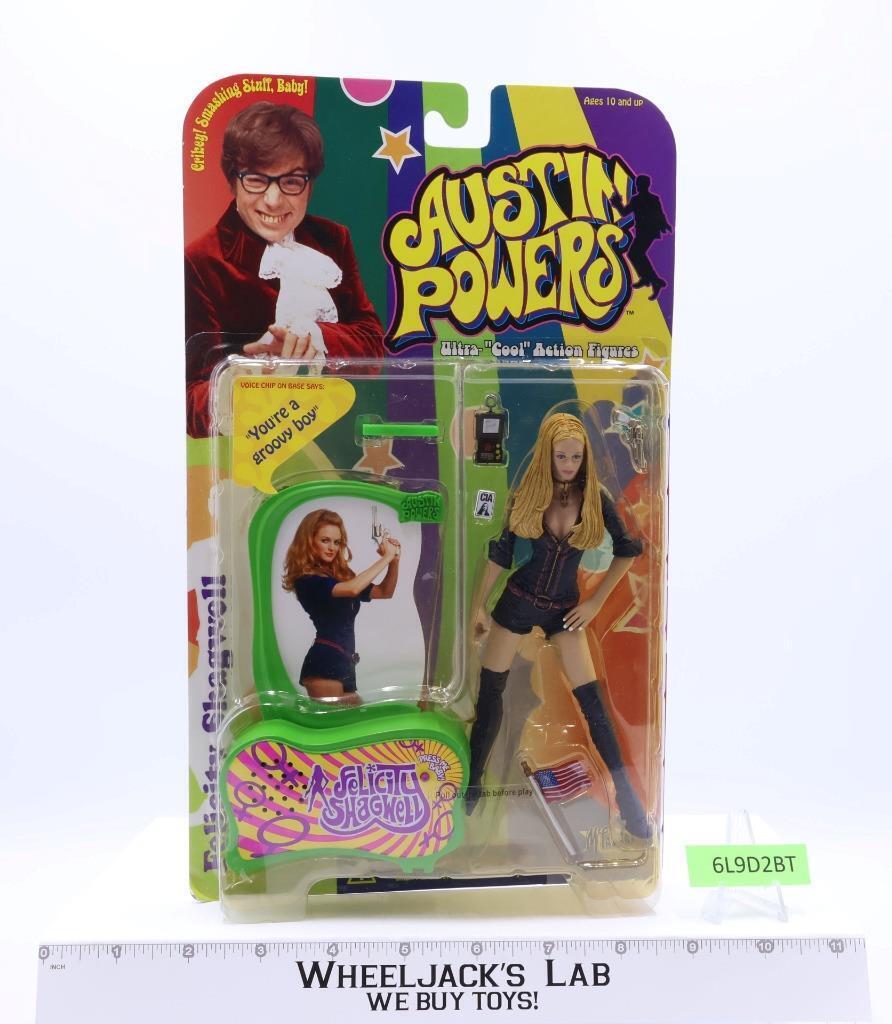 Felicity Shagwell Ultra Cool Action Figure 1999 NEW MOSC McFarlane Toys ...