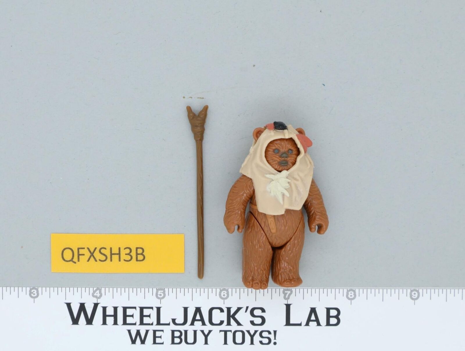 Paploo Ewok 100% Complete Star Wars ROTJ 1985 Vintage Kenner NO REPRO - Wheeljack's Lab