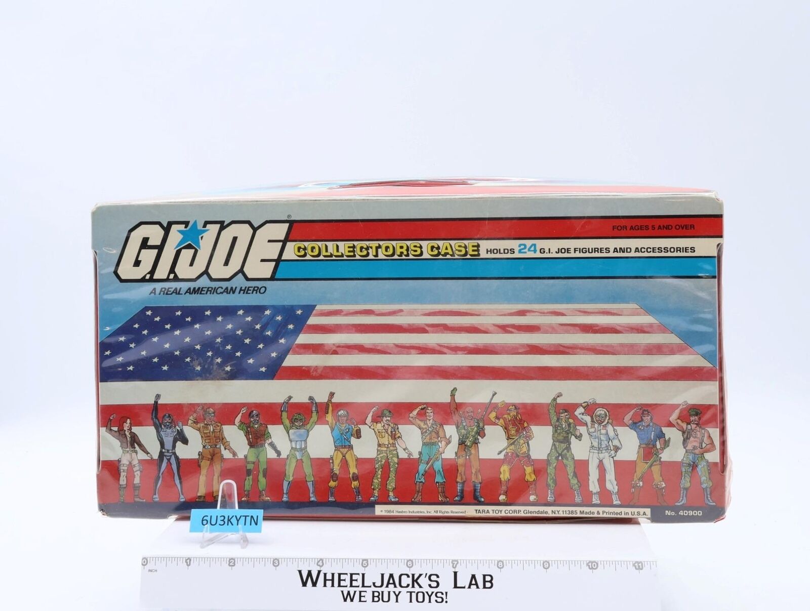 GI Joe Collectors Case 24 Action Figures W/TRAYS 1984 Tara Toy ...