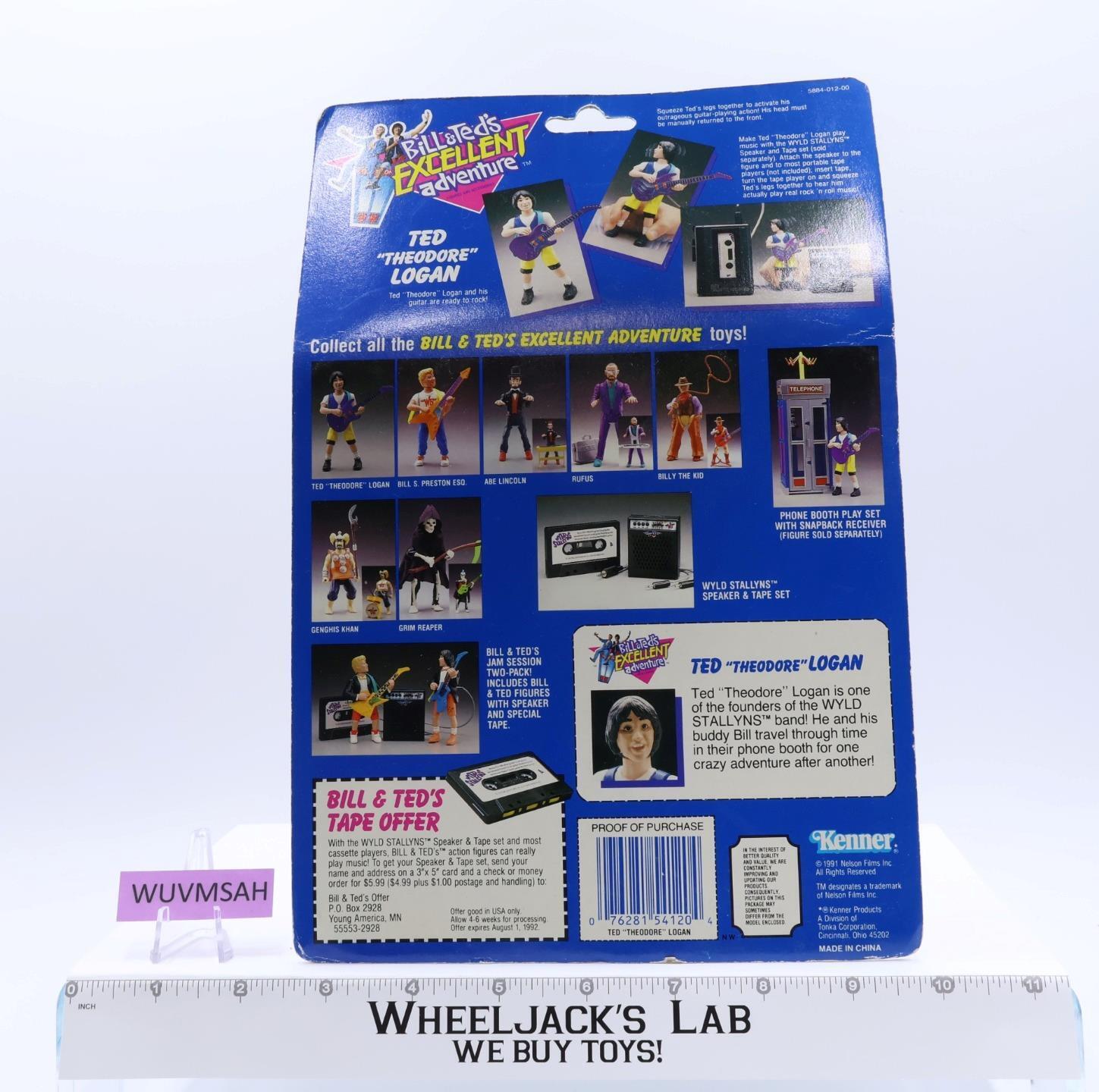 Ted "Theodore" Logan Bill & Ted's Excellent Adventure MOC Kenner 1991 ...