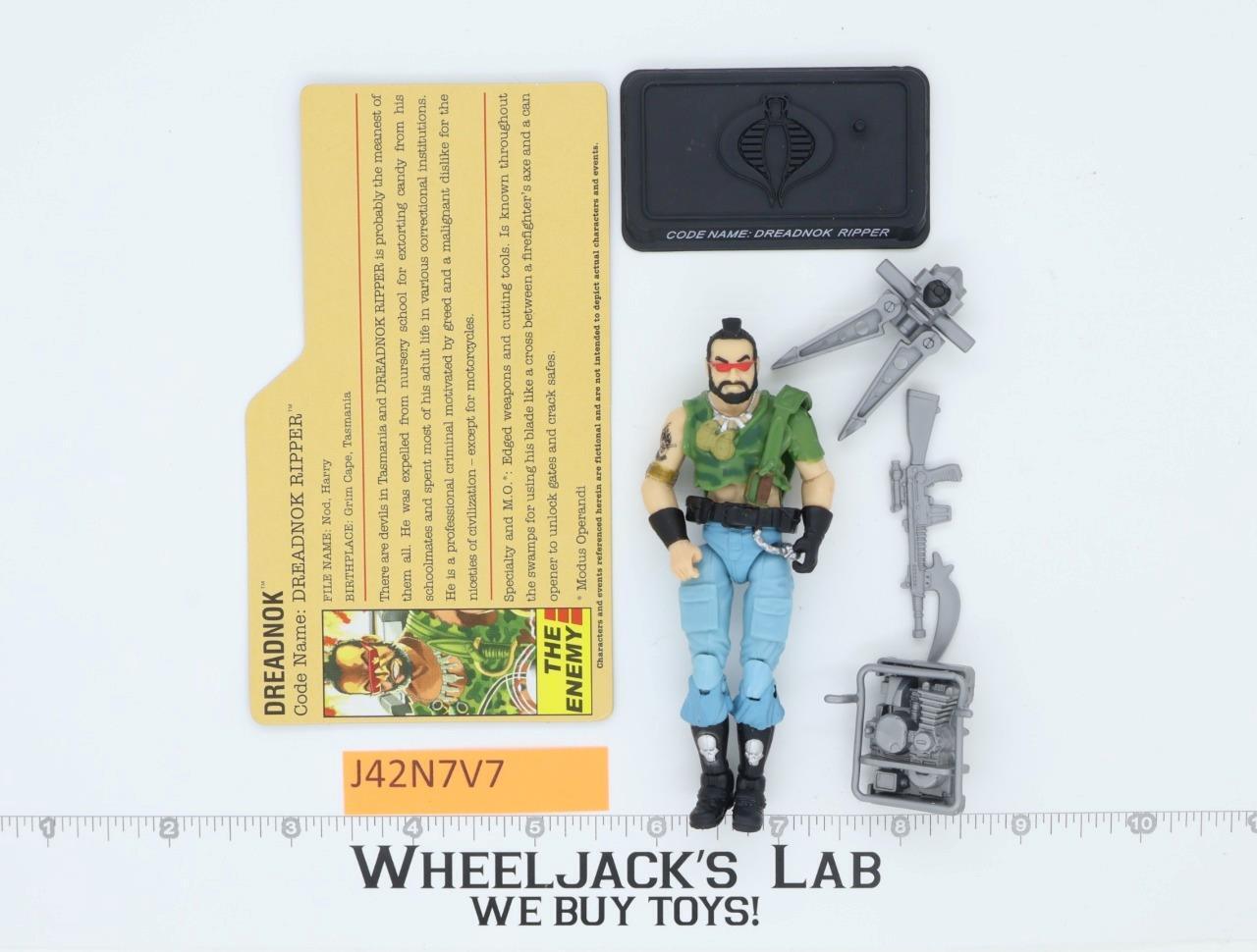 Dreadnok Ripper v6 100% Complete G.I. Joe 25th Anniversary 2008 Hasbro ...