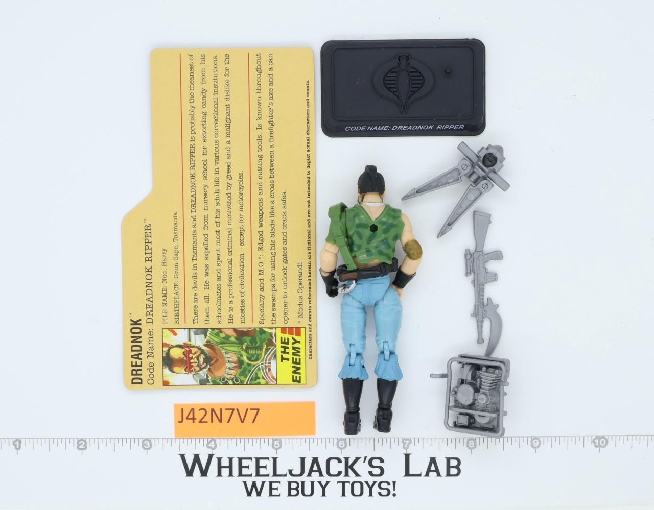 Dreadnok Ripper v6 100% Complete G.I. Joe 25th Anniversary 2008 Hasbro ...