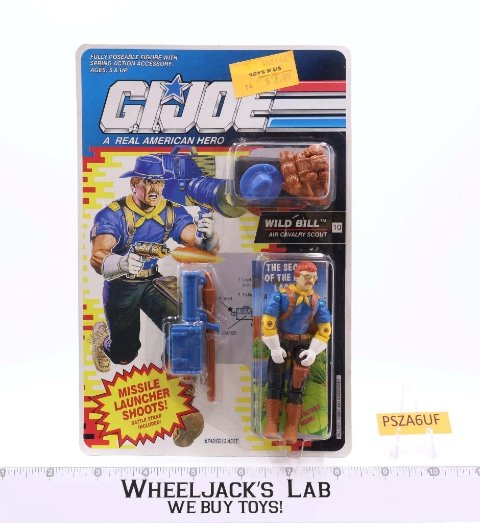 Wild Bill GI Joe 1991 Hasbro Vintage Action Figure NEW MOSC SEALED ...