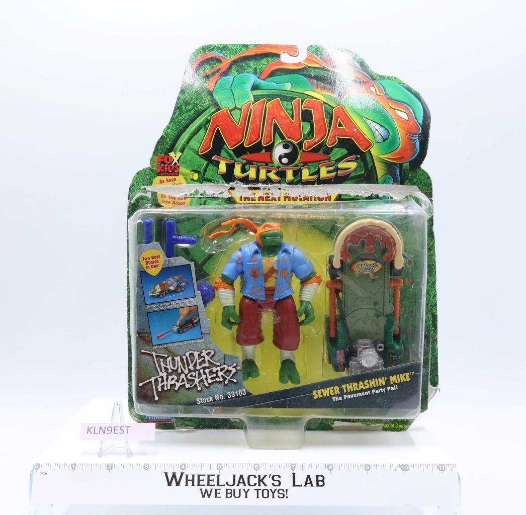 Thrashin' Mike Teenage Mutant Ninja Turtles TMNT 2003 Playmates NEW ...