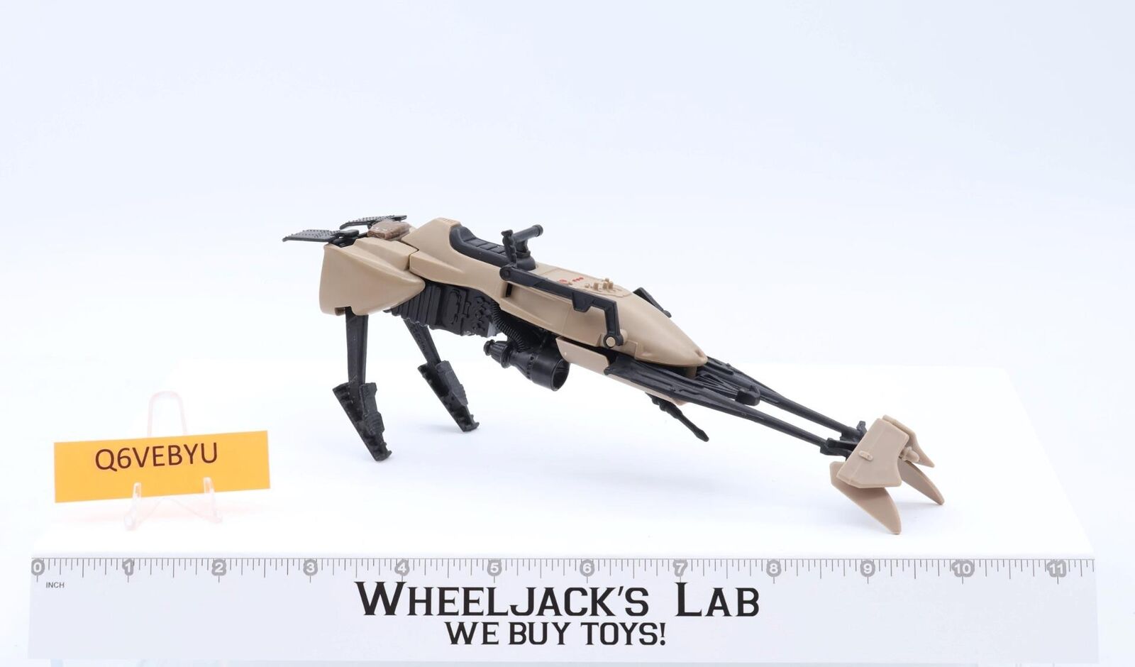 Speeder Bike 100% Complete Star Wars ROTJ 1983 Kenner Action Figure Vehicle - Wheeljack's Lab