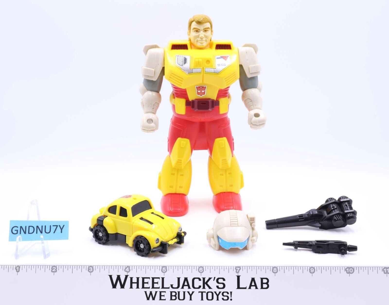 Bumblebee Pretender 100% Complete 1989 Vintage G1 Transformers Action ...