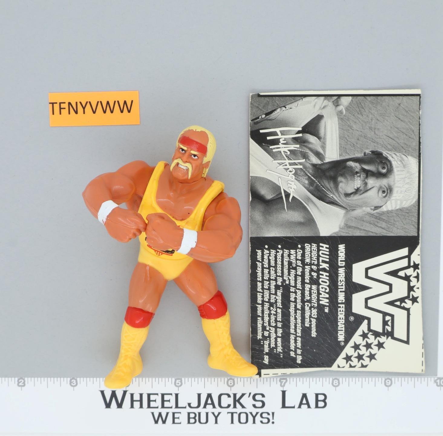 Hulk Hogan 100% Complete WWF Wrestling Hasbro 1992 Series 3 Titan ...