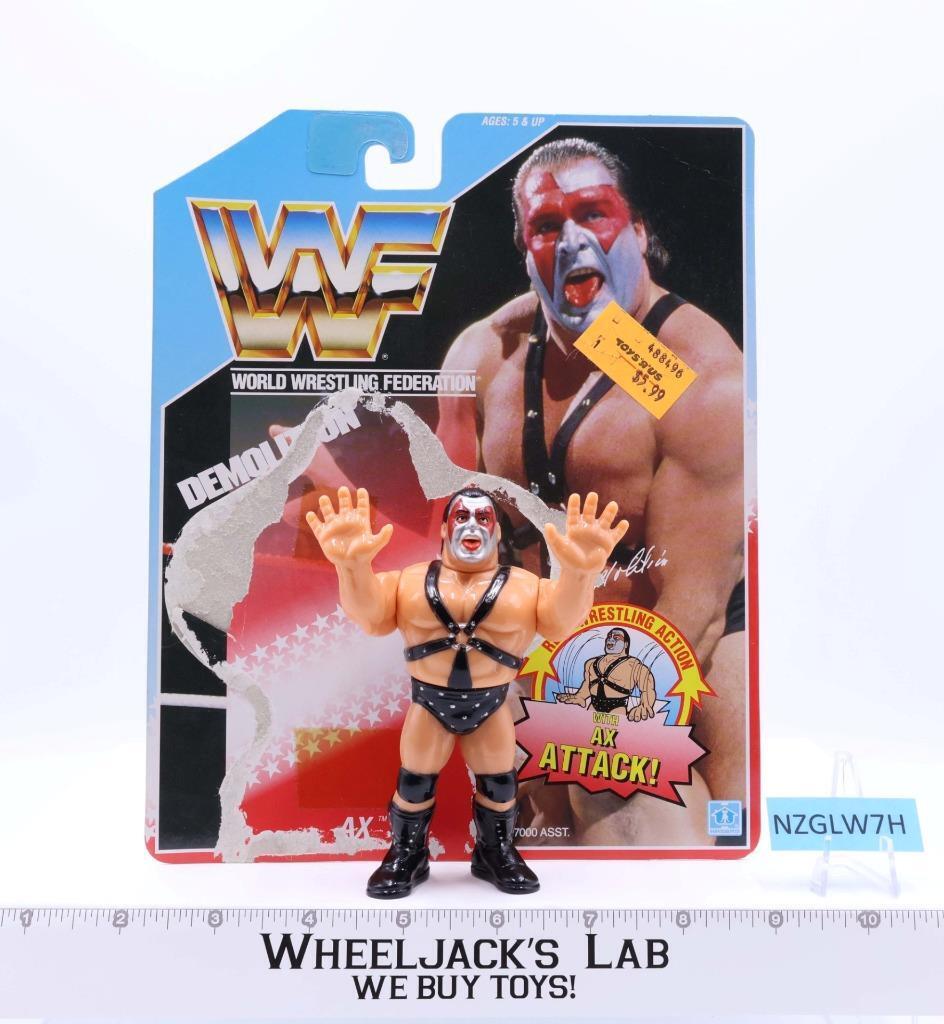AX Demolition 100% Complete WWF W/Cardback 1990 Hasbro Action Figure ...