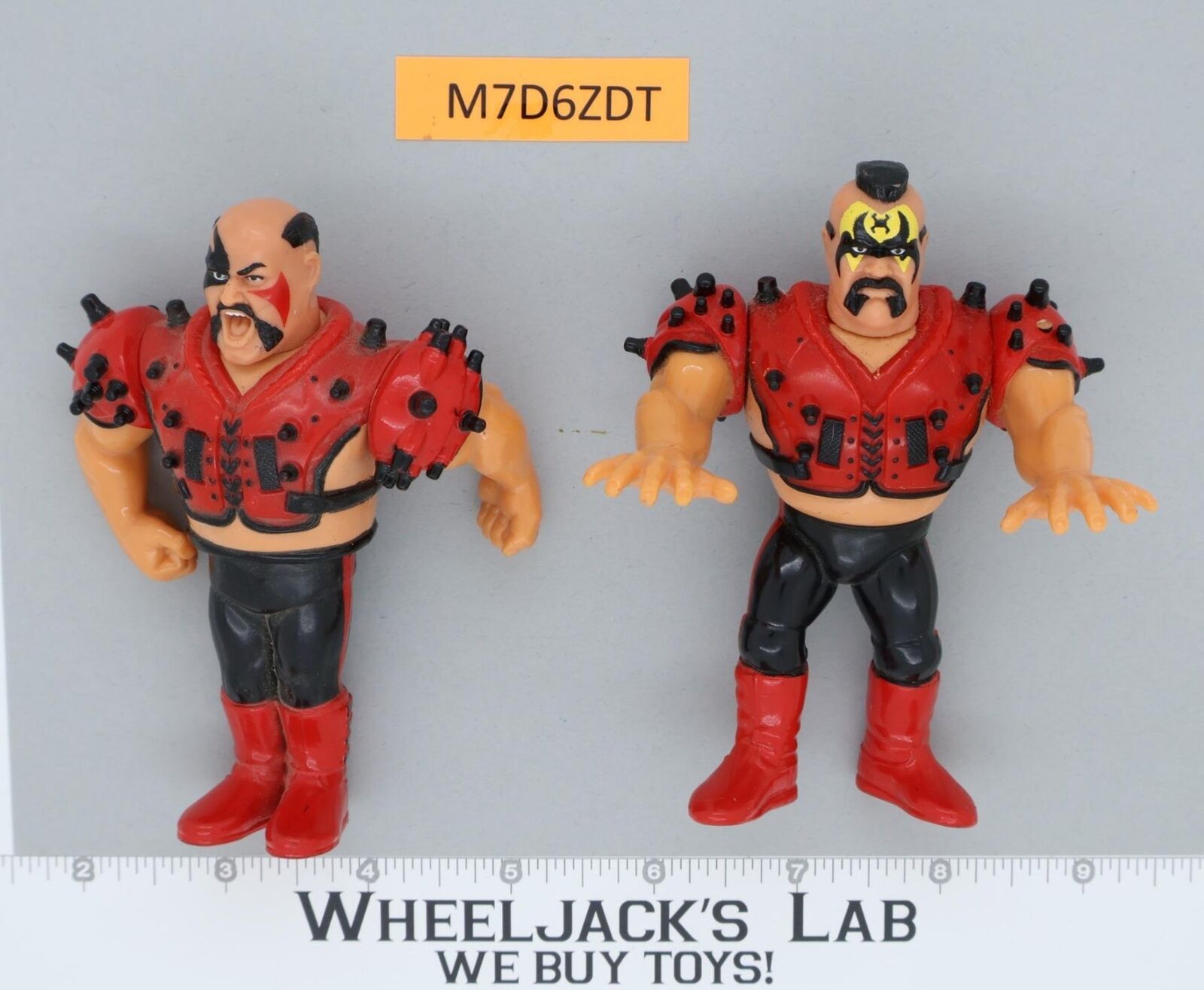 Legion of Doom WWF WWE 100% Complete Hasbro Wrestling 1991 Titan Sports ...