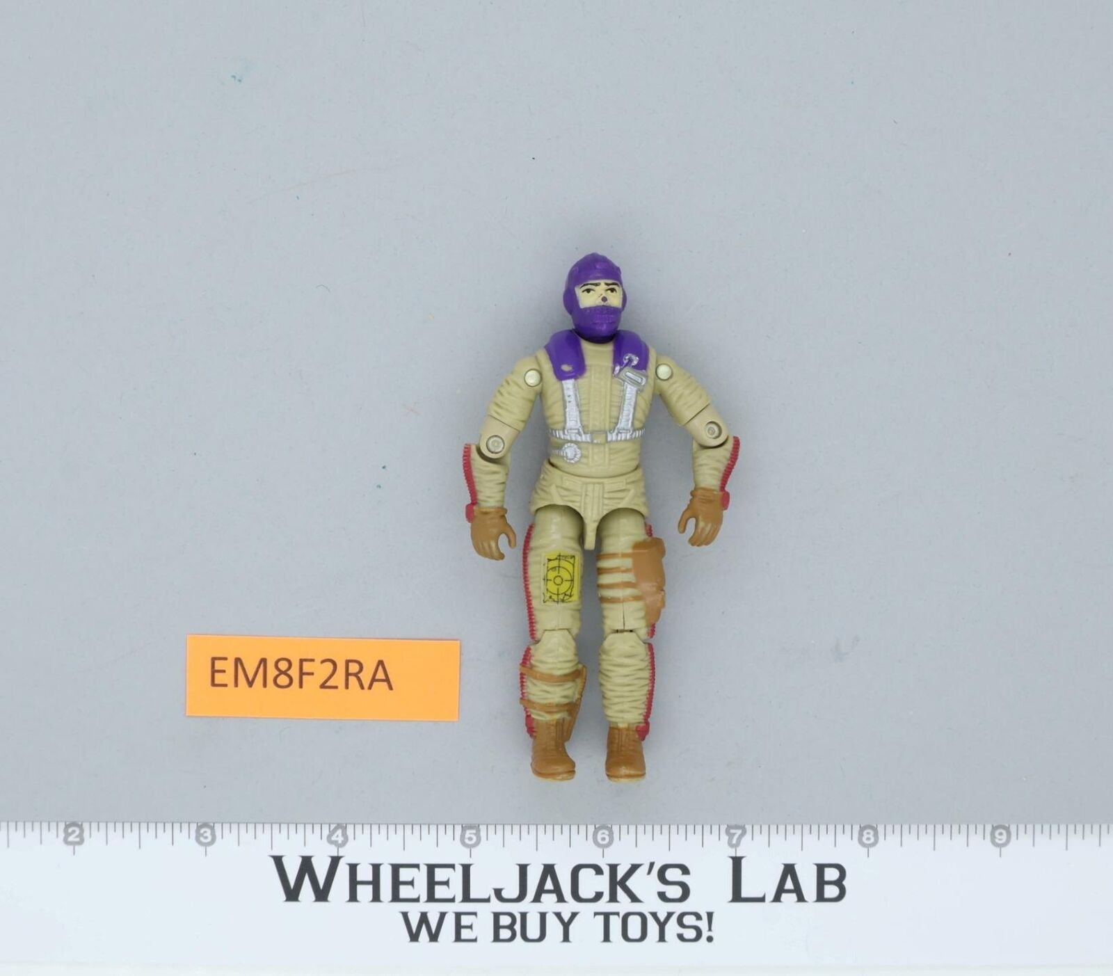 Gyro-Viper V1 G.I. Joe 1987 Hasbro Vintage Action Figure - Wheeljack's Lab