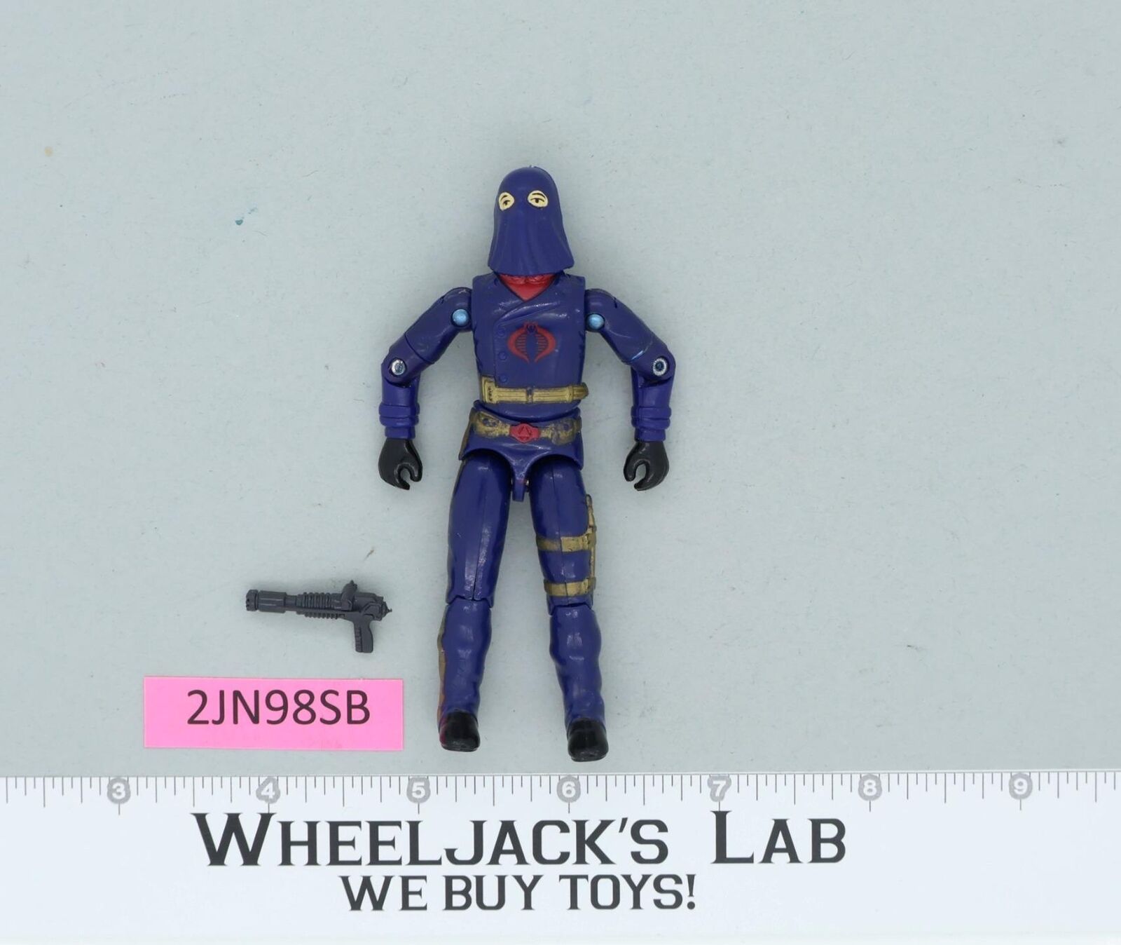 Cobra Commander V2 MAIL AWAY 100% Complete G.I. Joe 1984 Hasbro Vintage ...