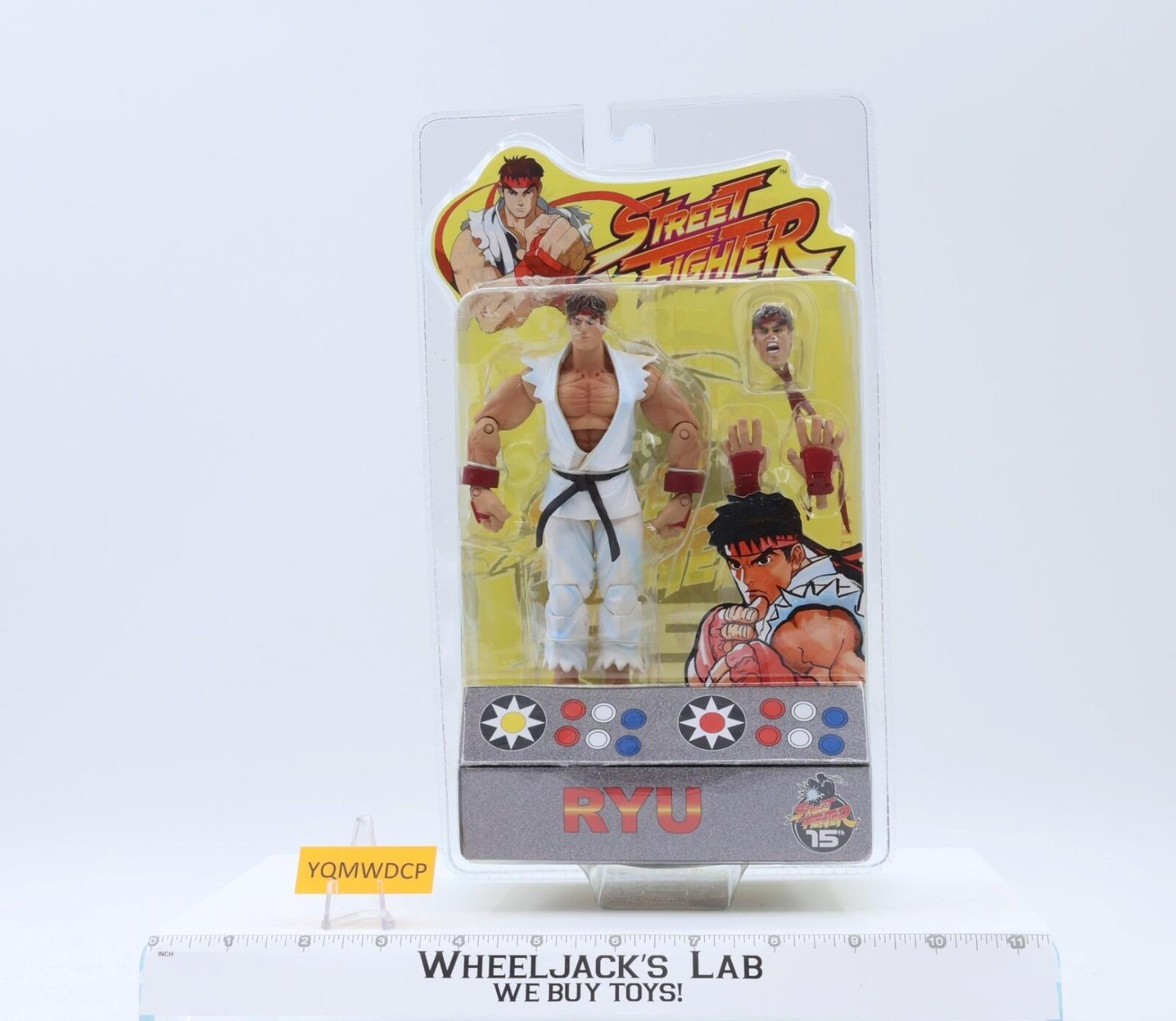 Ryu Street Fighter Round 1 2004 Capcom Sota Toys 6" Action Figure NEW ...