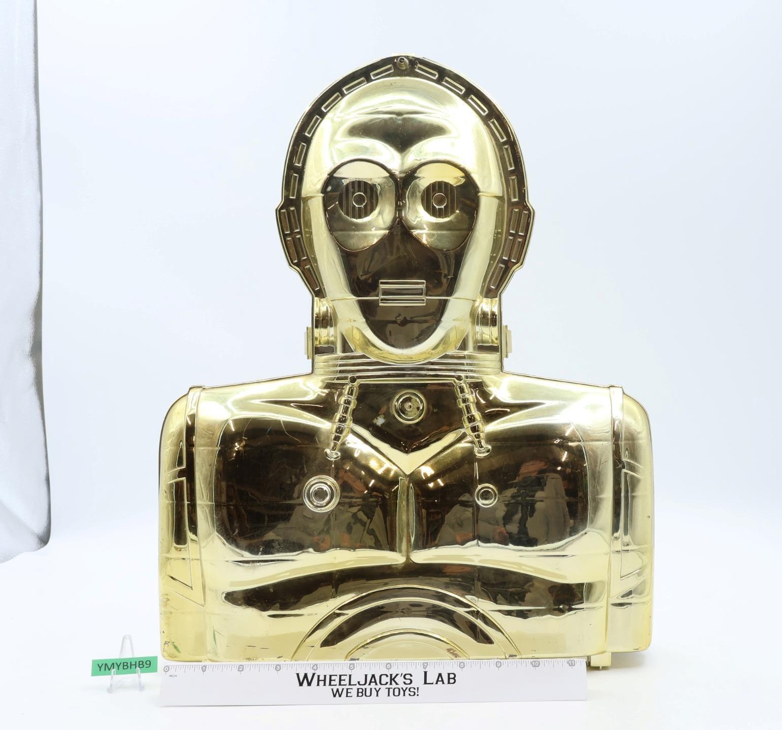 C-3PO Gold Action Figure Storage Case W/ Insert Star Wars 1983 Kenner ...