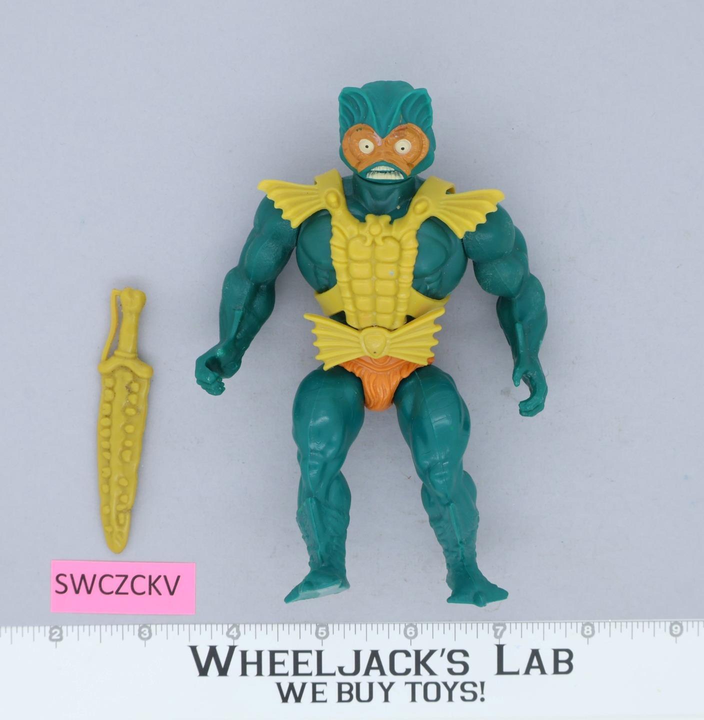 Mer-Man 100% Complete He-Man Masters of the Universe MOTU Mattel 1982 ...