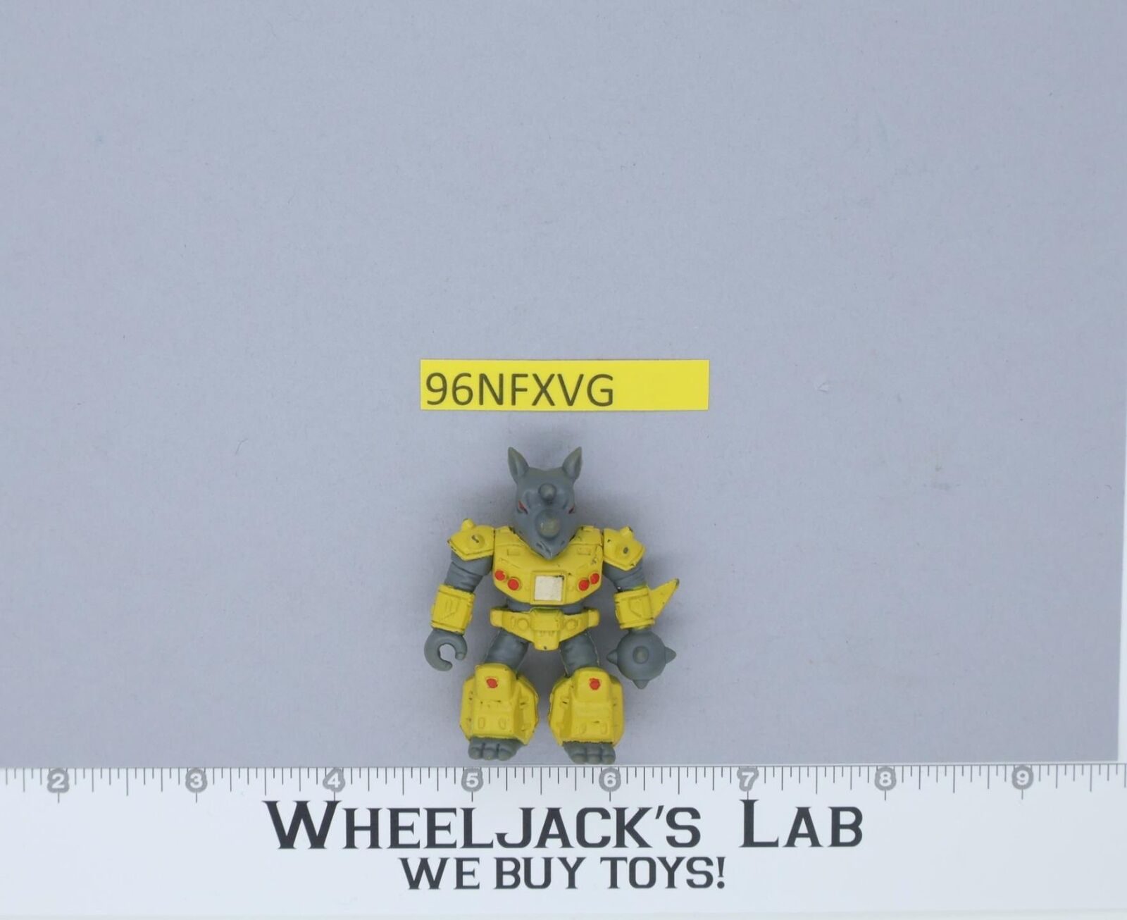 #9 Rocky Rhino Battle Beasts 1987 Hasbro Takara Vintage Figure ...