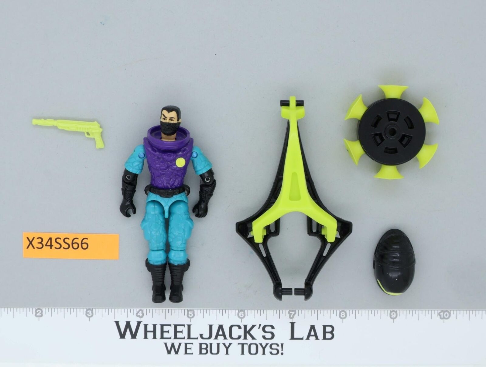 Cobra Commander V7 100% Complete G.I. Joe 1994 Hasbro Vintage Action ...